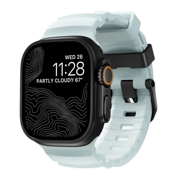 Nomad Rocky Point Band Apple Watch Ultra 46mm / 49mm Icy Blue Glow ...