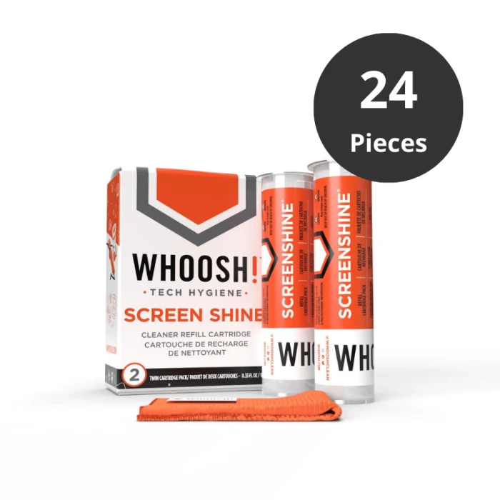 WHOOSH! 2 Pack of master case refill cartridge 24 pcs.