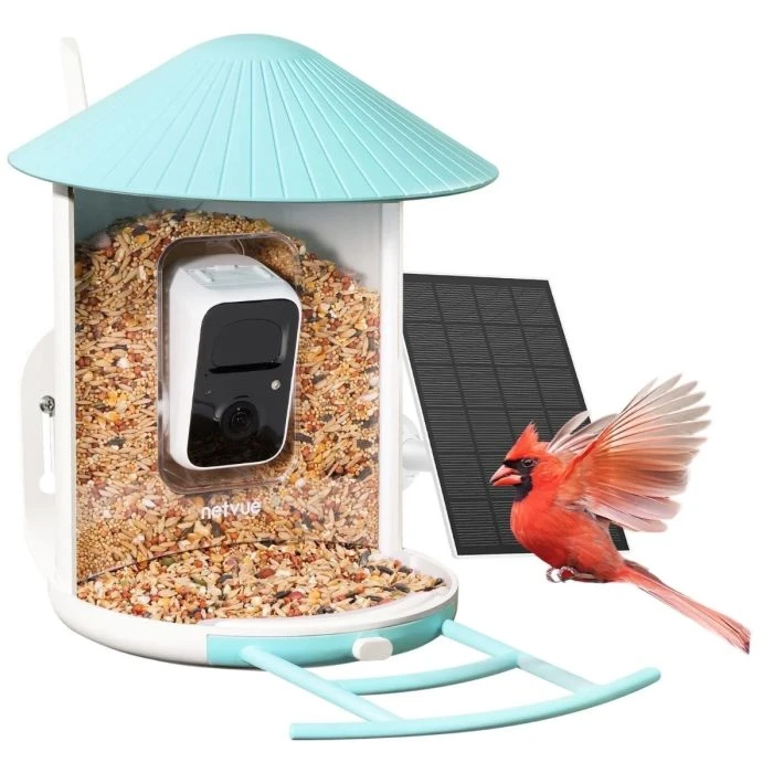 Birdfy Feeder Pro Smart Bird Feeder Solar Powered with Camera and AI ...