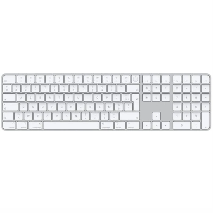 Apple Magic Keyboard Numeric with Touch ID AZERTY White