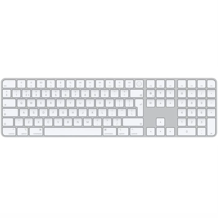 Apple Magic Keyboard Numeric with Touch ID QWERTY INT White