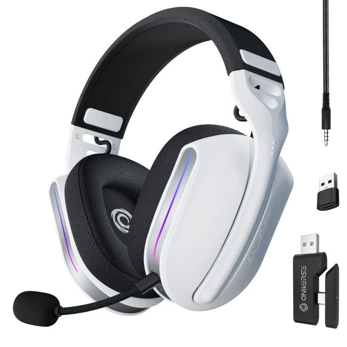 Oniverse Polaris Wireless Gaming Headset Celestial White